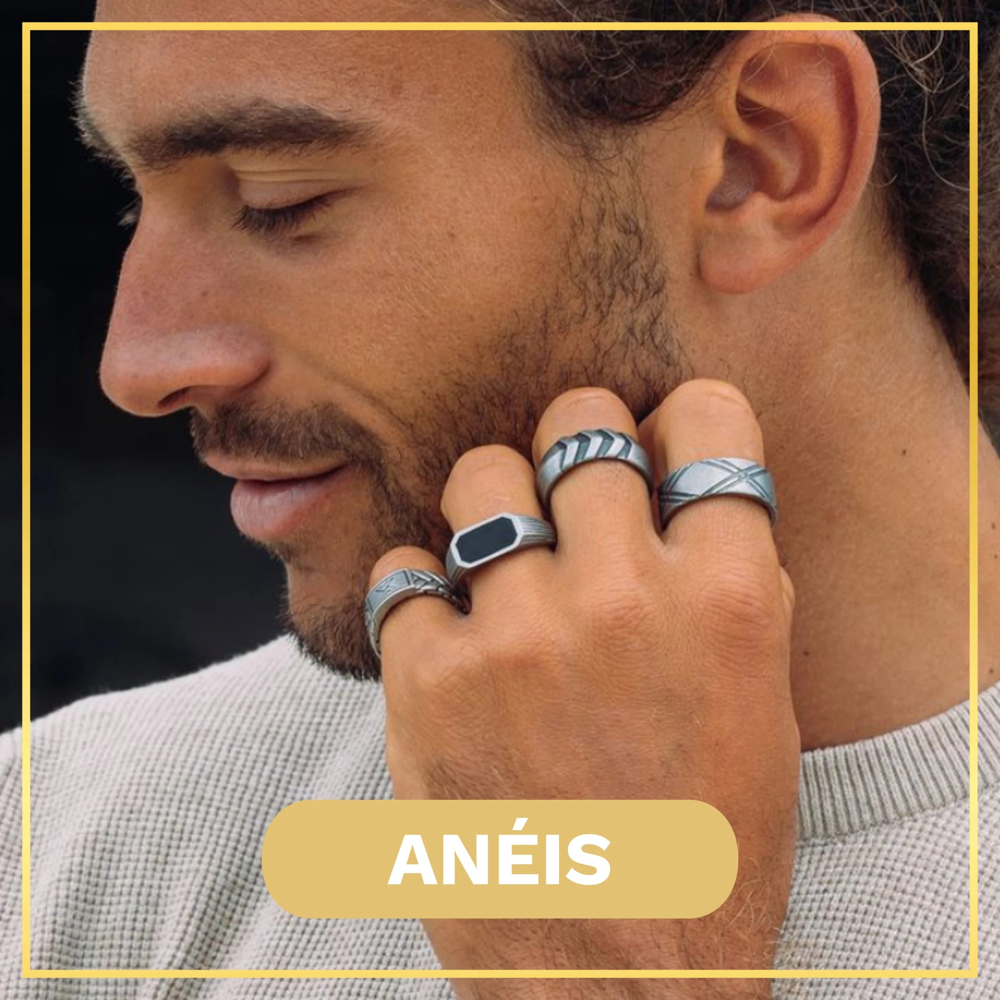 Anéis para Homem: Estilo e Sofisticação em Cada Detalhe – Ourivesaria ...